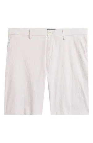 DEKE Galaxy Seersucker Bermuda Shorts - Sand