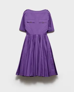 Prada Chino Dress - Cyclamen