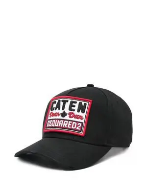 Dsquared2 Patch Baseball Cap - Black