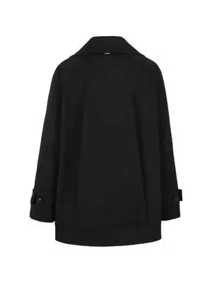 Herno Double-breasted Coat With Tab Detail
