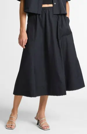 Vince Scalloped Skirts