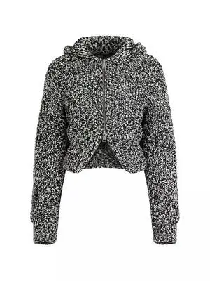 Nanushka Sonnet Knitted Hooded Jacket