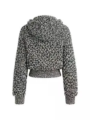 Nanushka Sonnet Knitted Hooded Jacket