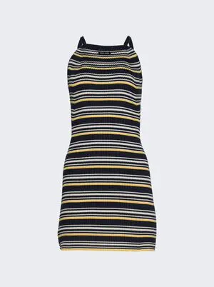 Miu Miu Striped Mini Dress