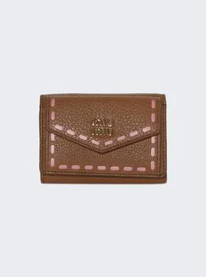 Miu Miu Logo Wallets For Women