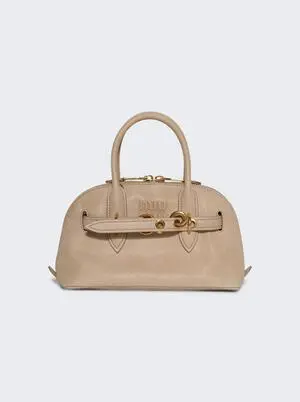Miu Miu Aventure Mini Bag Corda Beige