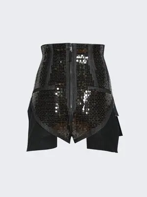 Rick Owens Dirt Cutoff Shorts