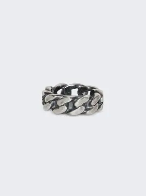 MAISON MARGIELA Chain Ring Brunito - Silver