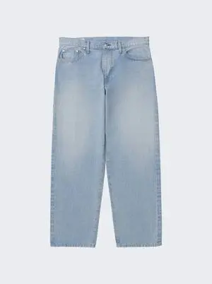 VOWELS Baggy Denim Jeans Lotta Blue - A