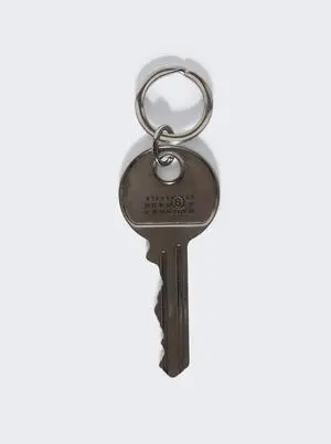 MAISON MARGIELA Key Keyring Glazed Palladium - Silver