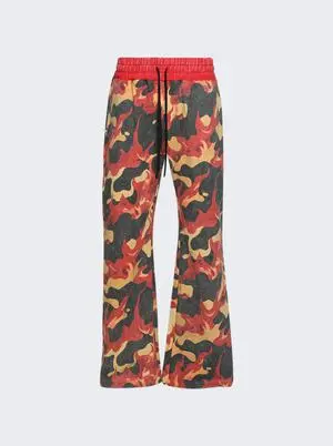 WHO DECIDES WAR BY EV BRAVADO Flame Camo Sweatpant - Multi