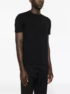 Fedeli Logo-detail T-shirt - Black