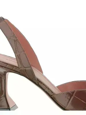 Amina Muaddi Holli Sling Pumps