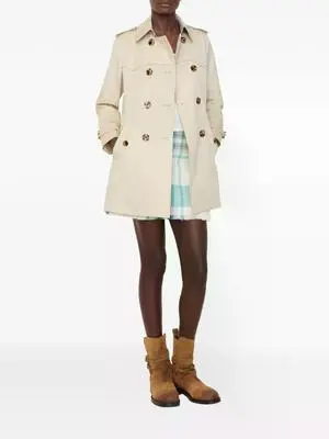 Burberry Short Summerside Gabardine Trench Coat