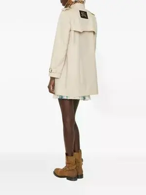 Burberry Short Summerside Gabardine Trench Coat