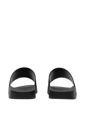 Burberry Logo Slides - Black
