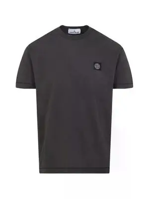Stone Island Logo Patch T-shirt - Grey