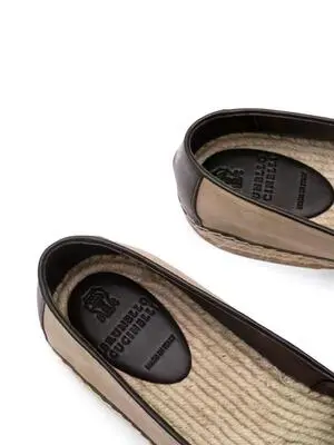 Brunello Cucinelli Two-tone Espadrilles - Neutrals
