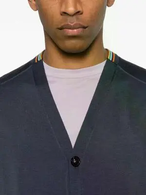 Paul Smith Signature Stripe V-neck Cardigan