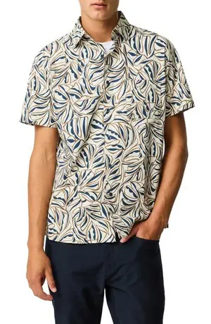 Rodd & Gunn Palmbrook Short Sleeve Button-up Shirt - Natural