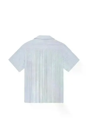 LES DEUX Lukas Striped Short-sleeve Shirt
