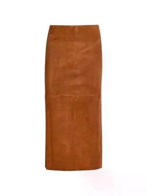 Stouls Winona Panelled Midi Skirt - Brown