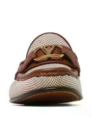 Valentino Garavani Logo Loafers