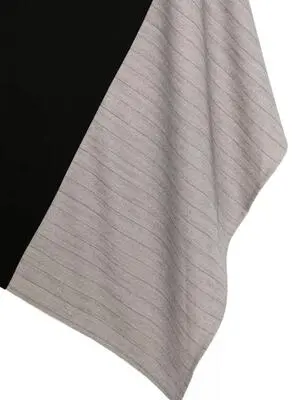 Patrizia Pepe Striped Panel A-line Skirt
