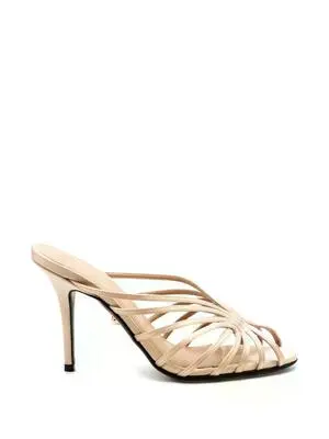Alevi Milano Open Toe Mules Clogs For Women