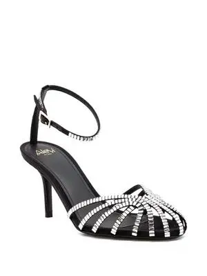 ALEVI MILANO Penelope Embellished Sandals - Black