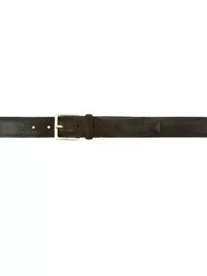 Orciani Suede Buckle Belt - Brown
