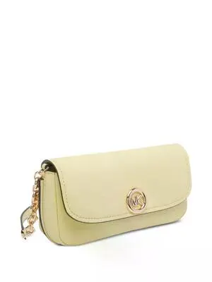 Michael Kors Logo Plaque Shoulder Bag - Yellow