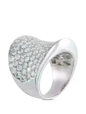 LB EXCLUSIVE Diamond And White Gold Ring
