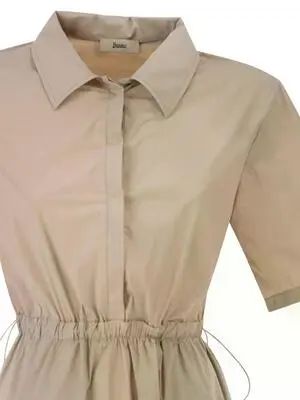 Herno Dress With Drawstring Waist
