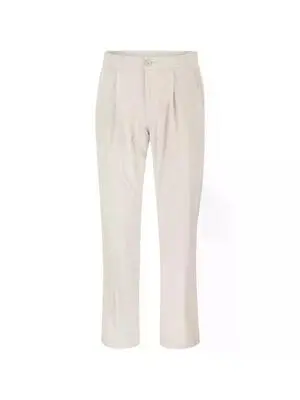 Herno Pleated Elasticated Trousers - Neutrals