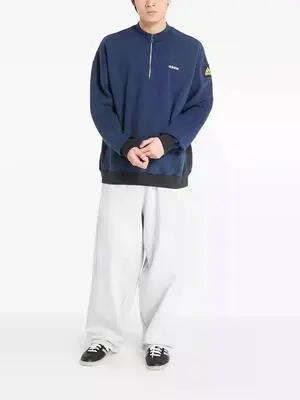 Adidas Half-zip Sweatshirt - Blue