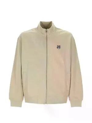 Maison Kitsuné Fox Patch Zip-up Sweater