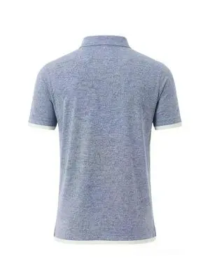 Brunello Cucinelli Mélange-effect Polo Shirt