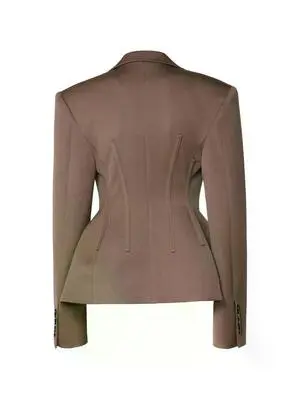 Stella McCartney Notched-lapel Single-breasted Blazer - Brown