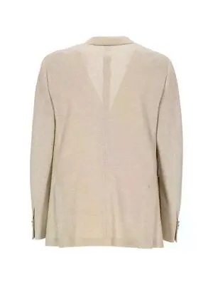LARDINI Cotton Blazer - Neutrals