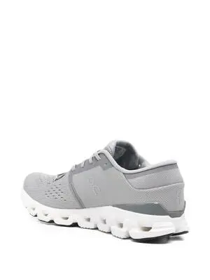 On Cloud X 4 Perforated Sneakers - Grey