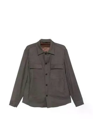 BRIGLIA 1949 Pocket-detail Shirt - Grey