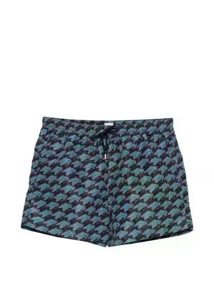 Paul Smith Palm-print Swim Shorts