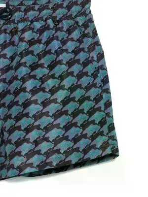 Paul Smith Palm-print Swim Shorts