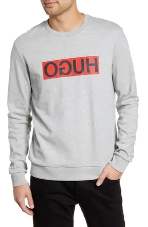 Hugo Dicago Regular Fit Crewneck Sweatshirt