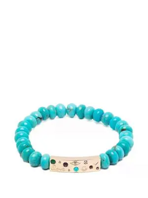 SYDNEY EVAN Turquoise Bead Bracelet - Blue