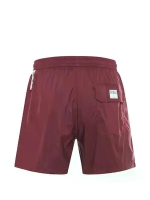 Fedeli Madeira Swim Trunks - Red