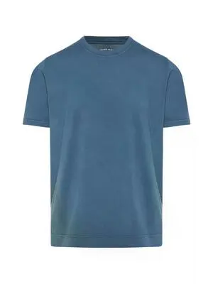 Fedeli Crew-neck T-shirt - Blue