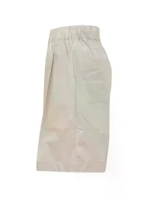 A PAPER KID Logo-patch Shorts - Neutrals