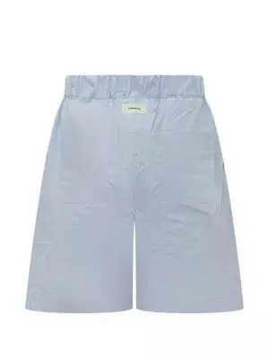A PAPER KID Logo-patch Shorts